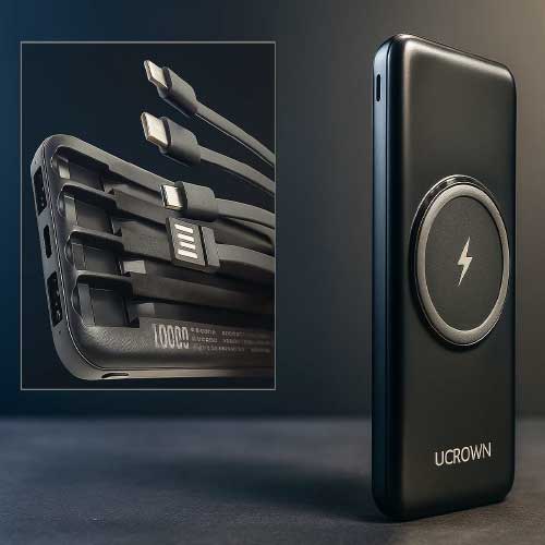 پاوربانک تبلیغاتی UCROWN | صبح آگهی